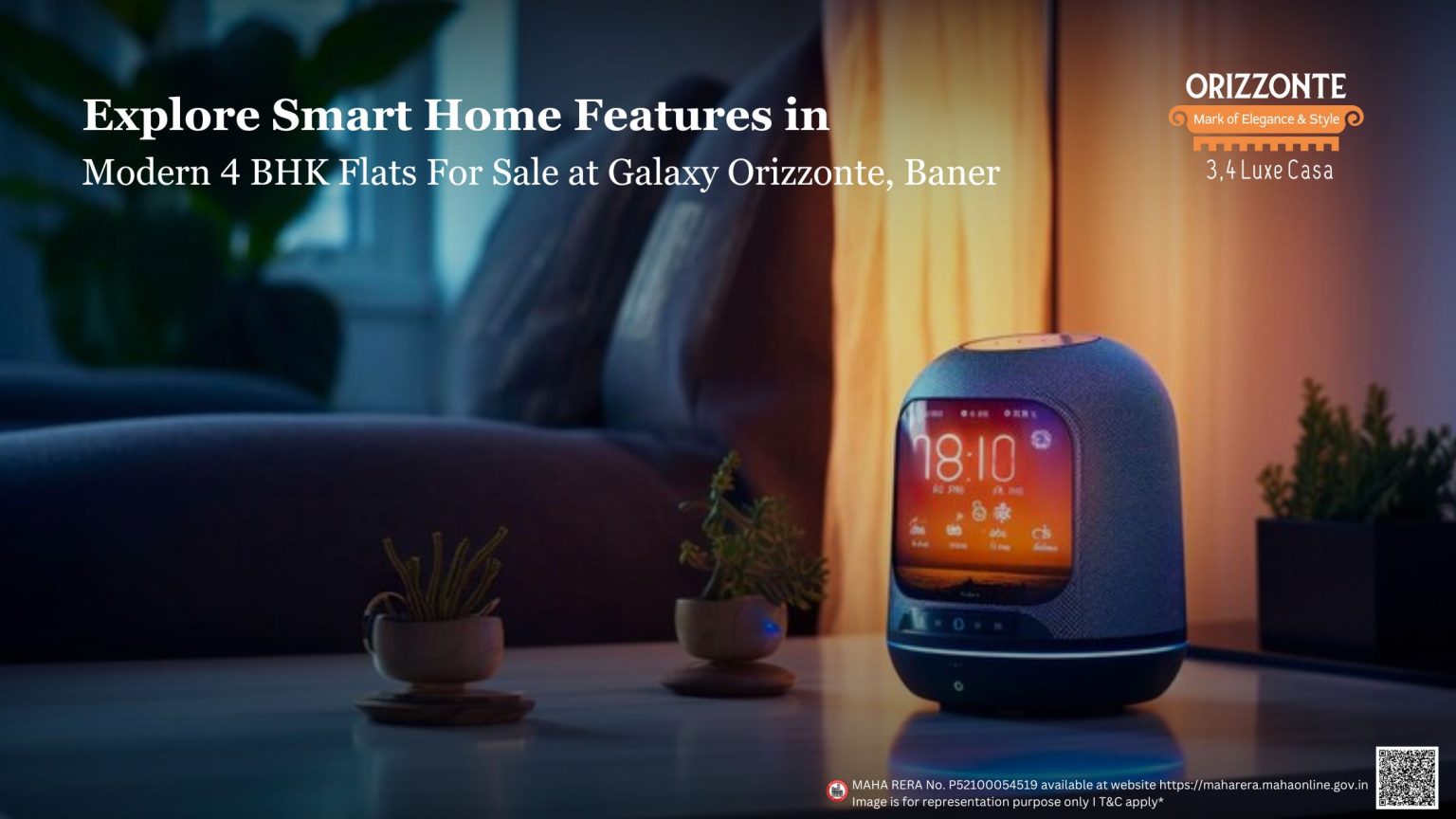 Explore Smart Home Features in Modern 4 BHK Flats for Sale at Galaxy ...